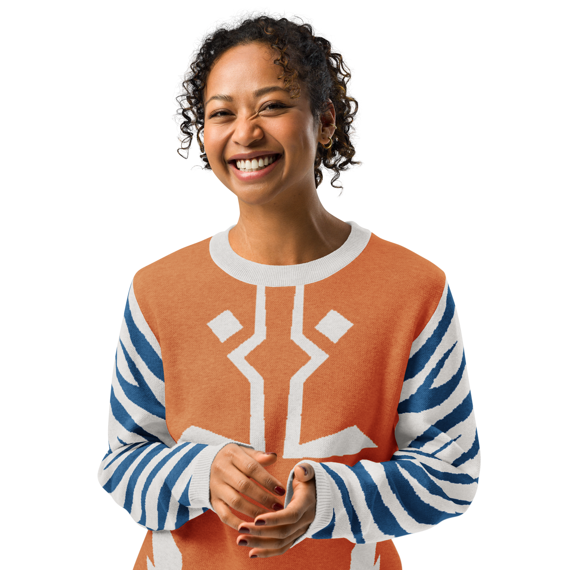 Fulcrum Knitted crew neck sweater – All Sabers
